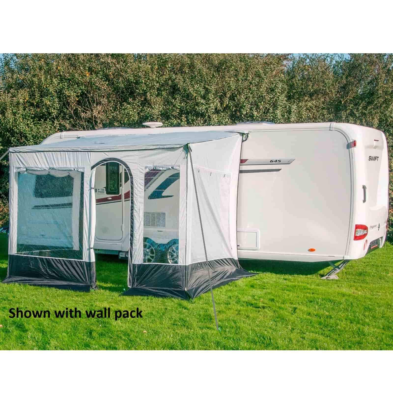 Sunncamp Protekta Roll Out Sun Awning Canopy (2026) – Quality Caravan ...